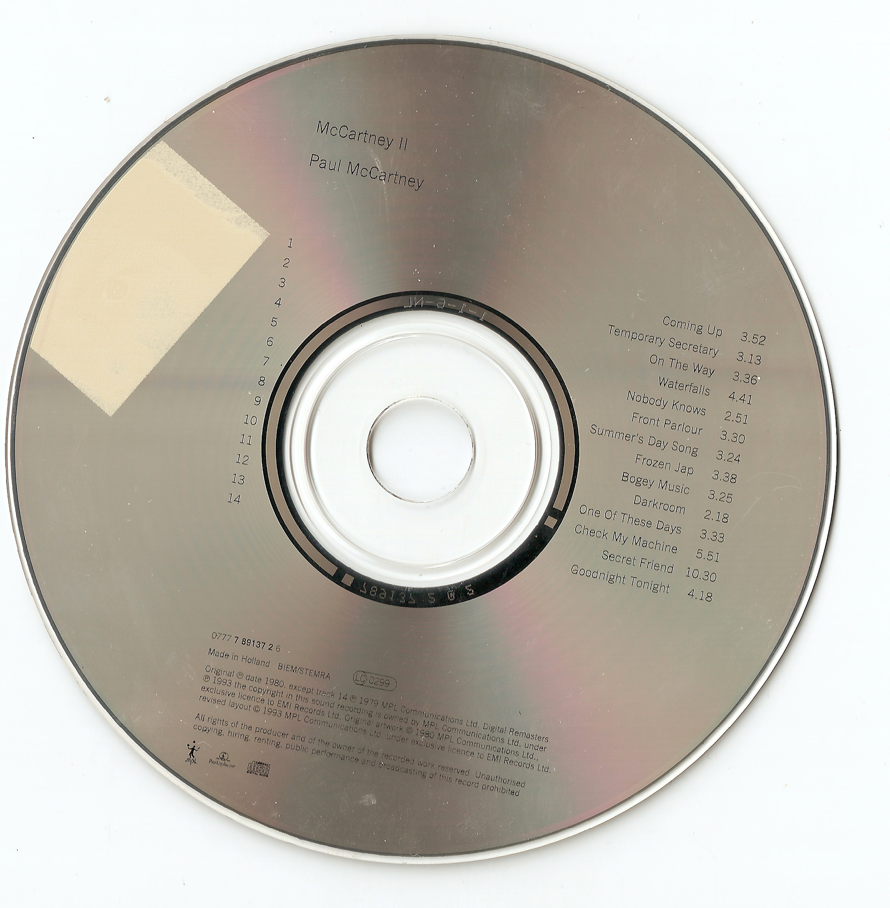 Paul McCartney McCartney 2 : CD | CD Covers | Cover Century | Over 1. ...